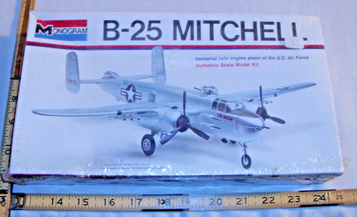 MONOGRAM B-25 MITCHELL WWII AIRPLANE MODEL KIT 16819 SEALED | eBay