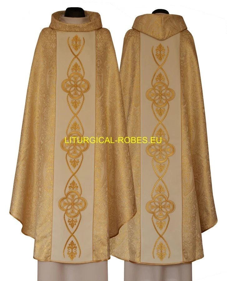 Chasuble Alb And Brown