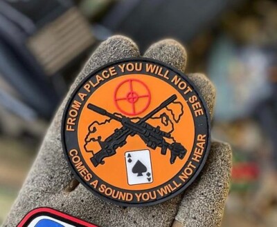 Ukraine Patch - Sniper, scope ZSU PVC Rubber | eBay