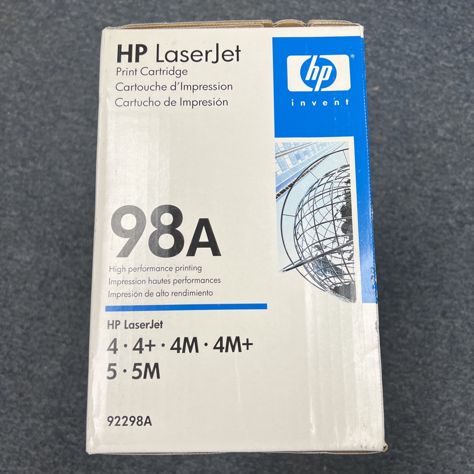 HP 98A 92298A Black Toner Print Cartridge 88698005668 | eBay