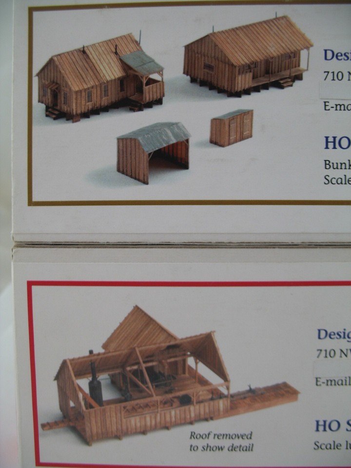 KMP Models HO Kits: Steam Sawmill with Planer & Sawmill Outbuildings | eBay
