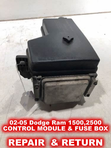 02-05 Dodge RAM 1500,2500,3500 Front Control Module & Fuse BOX - REPAIR ...