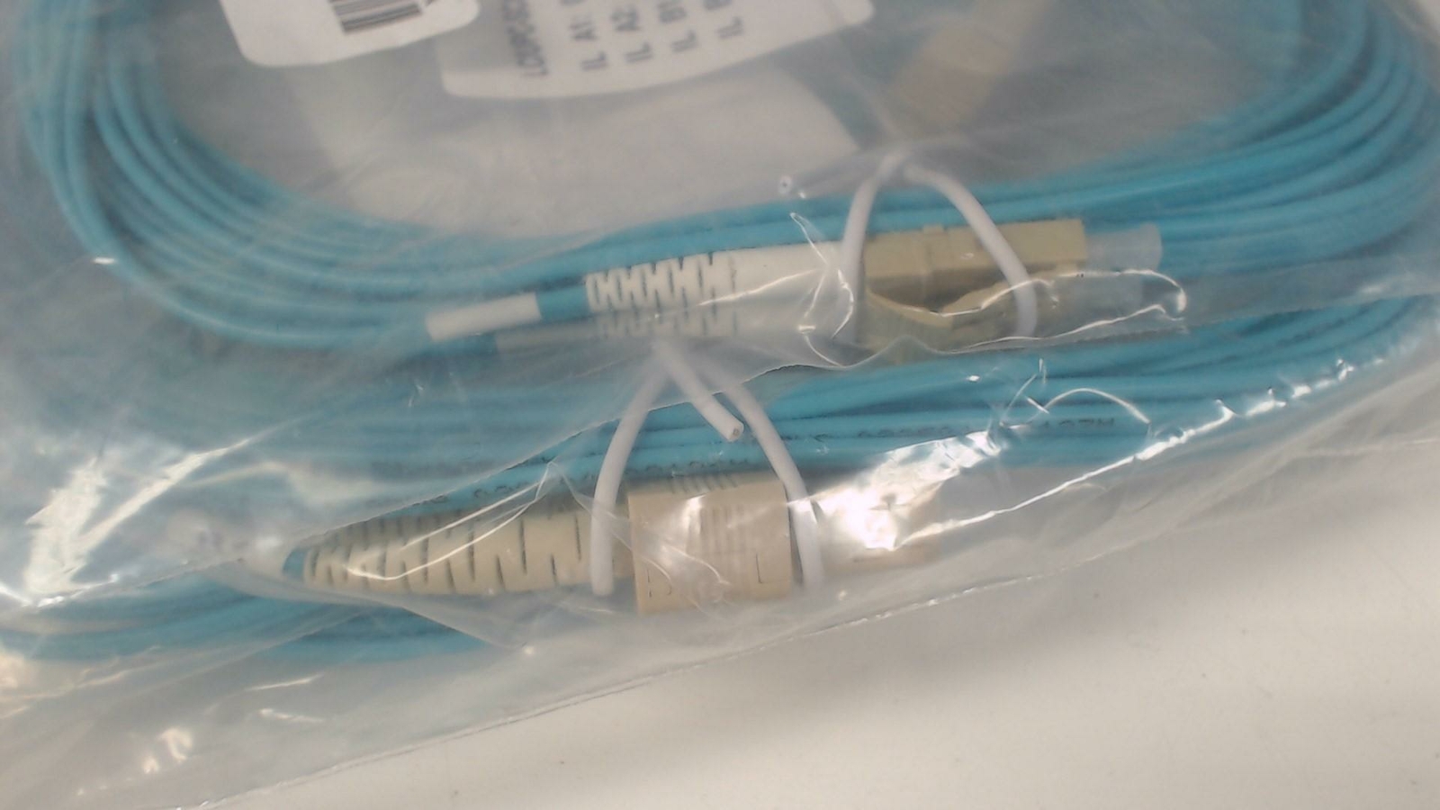 Pack of 4: 6M LC/SC 10G Fiber Cable 50/125 - Aqua Fiber Cable | eBay