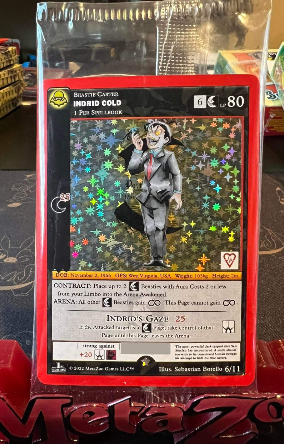 Metazoo x ReVive Cryptid Nation Nightfall Indrid Cold Skateboard ...