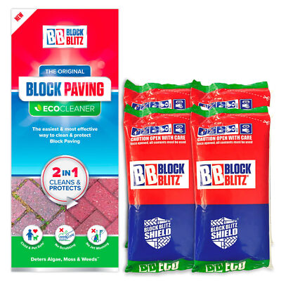 BLOCK BLITZ BLOCK PAVING CLEANER: THE ULTIMATE SOLUTION FOR WEED, MOSS ...