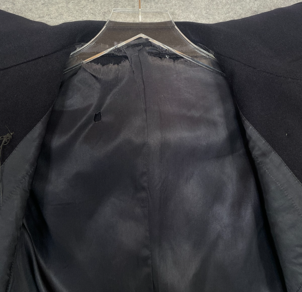Vintage 1940s WW2 Naval Clothing Factory Peacoat 38 US Navy USN Wool ...