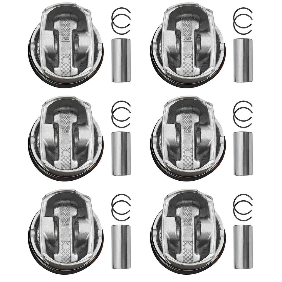 3.6L STD Pistons & Ring Kit For Buick Enclave Cadillac Chevrolet ...