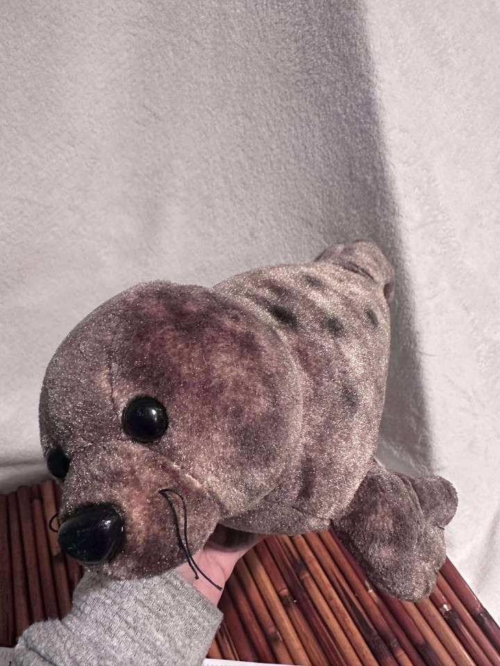 Douglas Speckles Monk Seal Plush Soft Stuffed Sea Lion Toy Surface ...