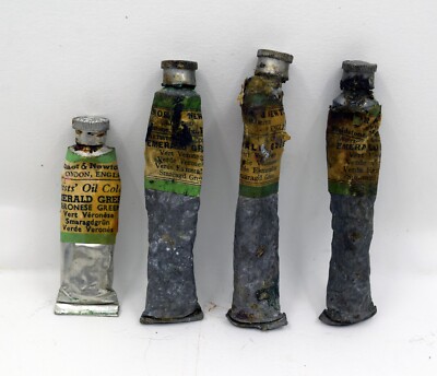 Emerald Green Oil Paint - W&N - GENUINE - ANTIQUE - (Choose ONE out of ...