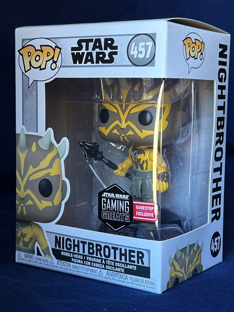 Funko Pop! Star Wars: Gaming Greats - Nightbrother #457 Gamestop ...