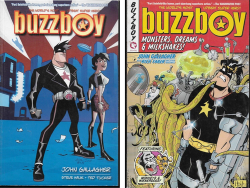 Buzzboy Vol 1: Trouble in Paradise & Vol 2 Monsters, Dreams & Milkshakes TPBs | eBay