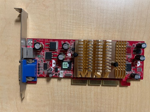 MSI NVIDIA GeForce4 MX4000 T64 64MB AGP Graphics Card | eBay