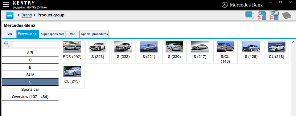Mercedes Benz DOIP C4 SDS with 2023.09 Xentry DAS WIS EPC STARFINDER ...