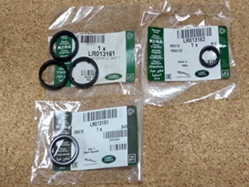 LAND ROVER OIL COOLER SEAL RANGE ROVER LR4 RANGE ROVER SPORT LR013151 ...