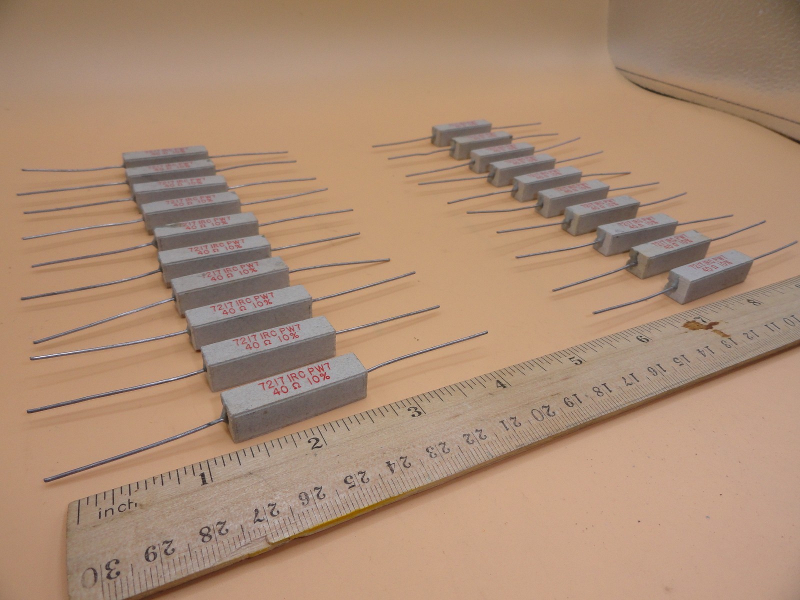 IRC POWER RESISTOR 40 OHM, 7 WATT, NEW / NOS (LOT OF 20) | eBay