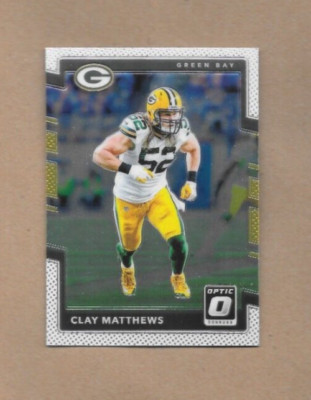 2017 Donruss Optic Clay Matthews Card #14 Green Bay Packers NM/MT | eBay