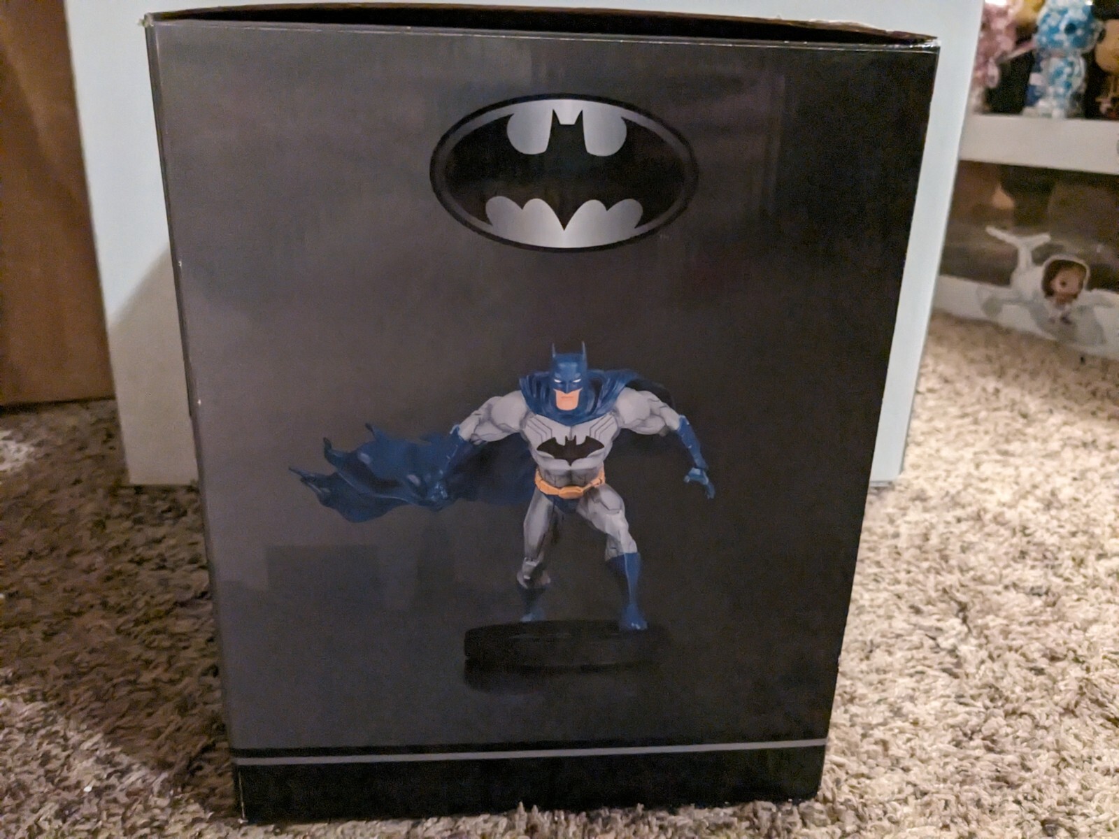 Batman Jim Lee Statue Figure Gamestop Blue Cowl Cape - DC Comics | eBay