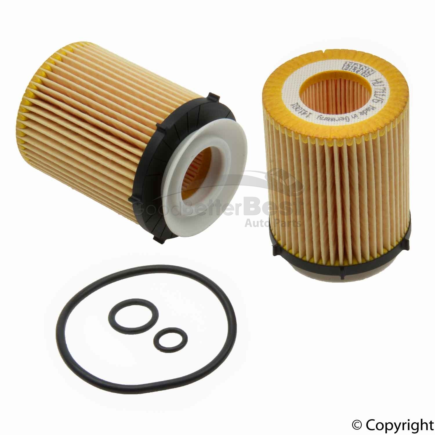 One New Mann-Filter Engine Oil Filter HU7044Z 2701800109 for Mercedes ...