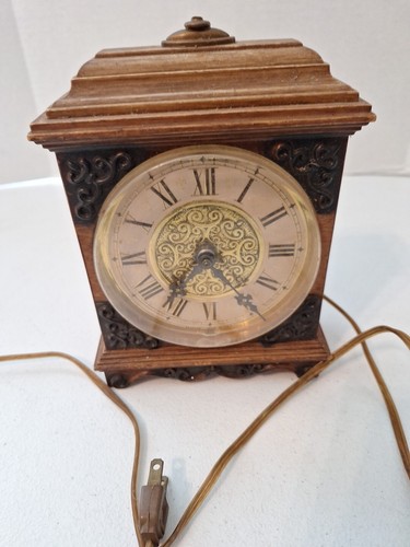 Vintage Electric Spartus Corporation Clock , Runs But No Hand Movements ...