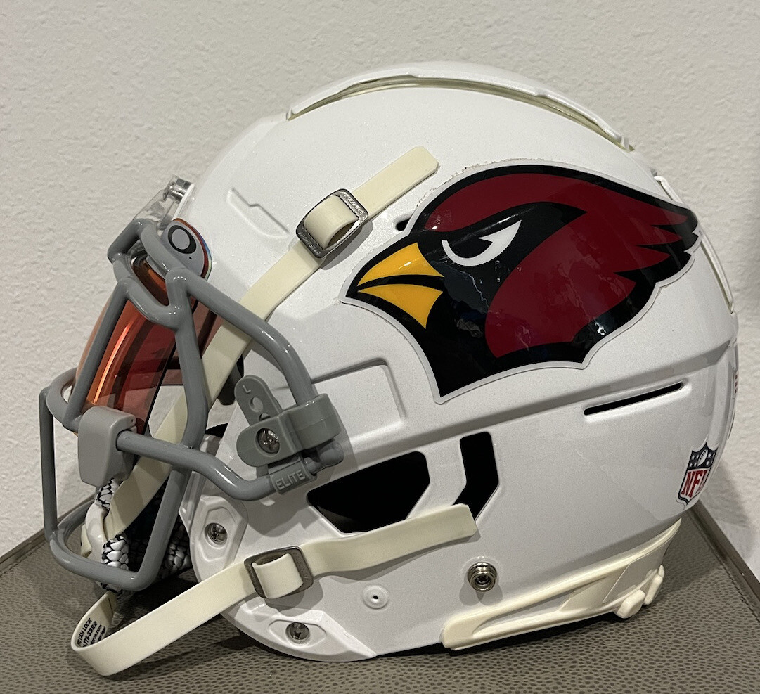 Authentic Arizona Cardinals Football Helmet Schutt F7 Game Issue Used ...