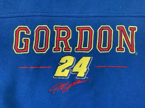 Vintage 90s Jeff Gordon Sweatshirt sz 2XL XXL Nutmeg NASCAR Racing ...