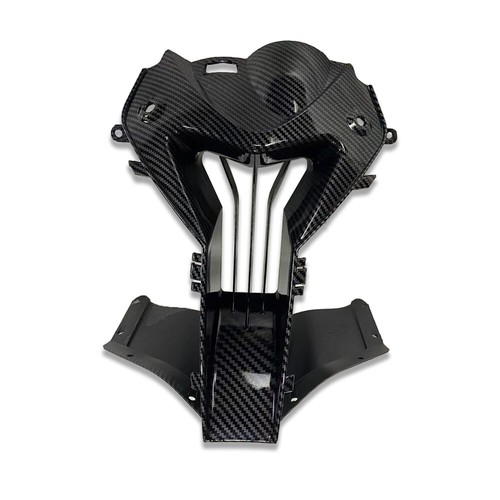 CV 2009-2014 S1000RR Carbon Fiber Look Head Nose Cowl Air Intake Twill ...