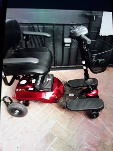 Mobility Scooter Rascal Red foldable used | eBay UK