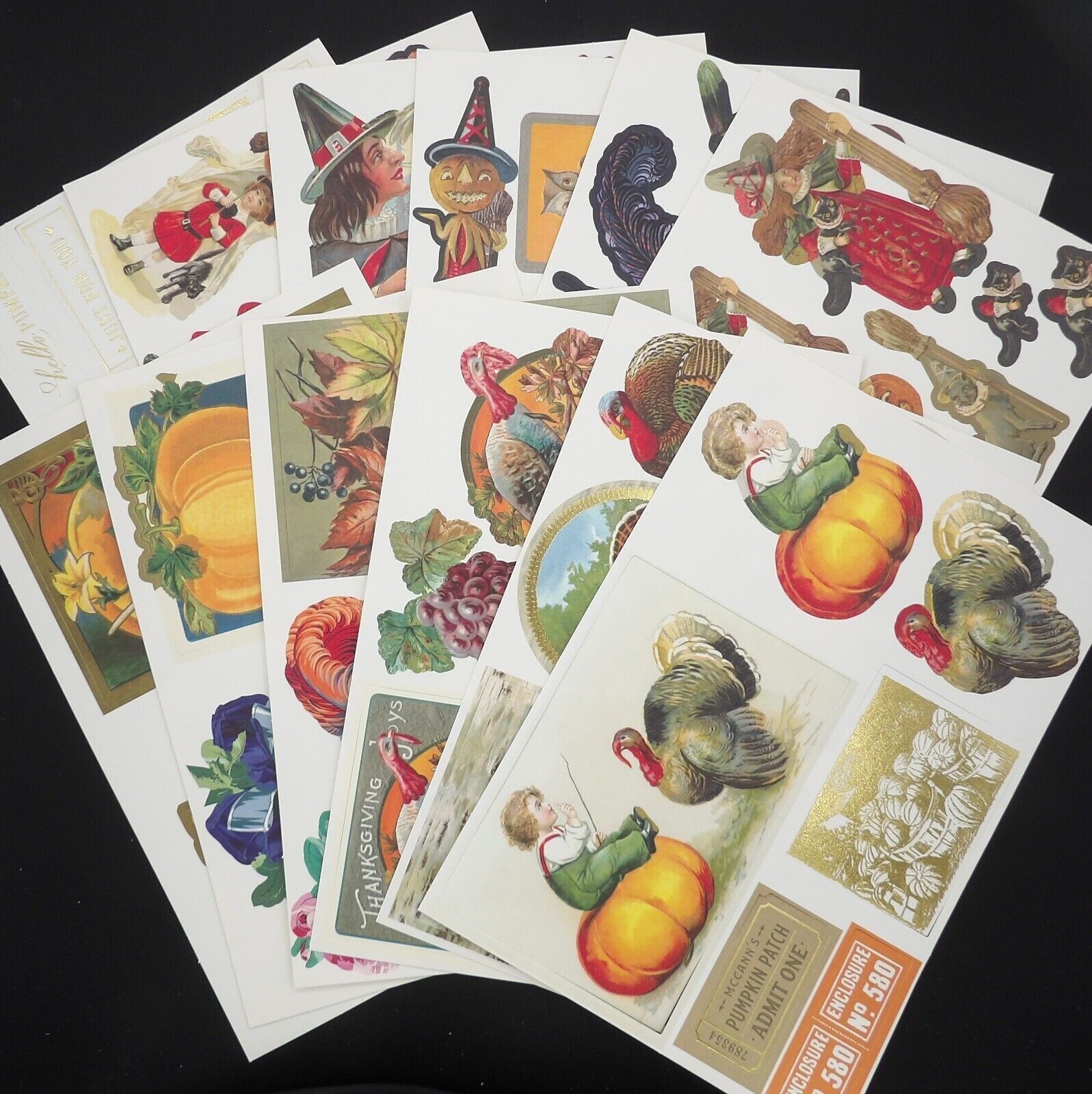 Anna Griffin® 66 Pc - 3D Fall & Halloween Die Cuts Pumpkins Turkey ...