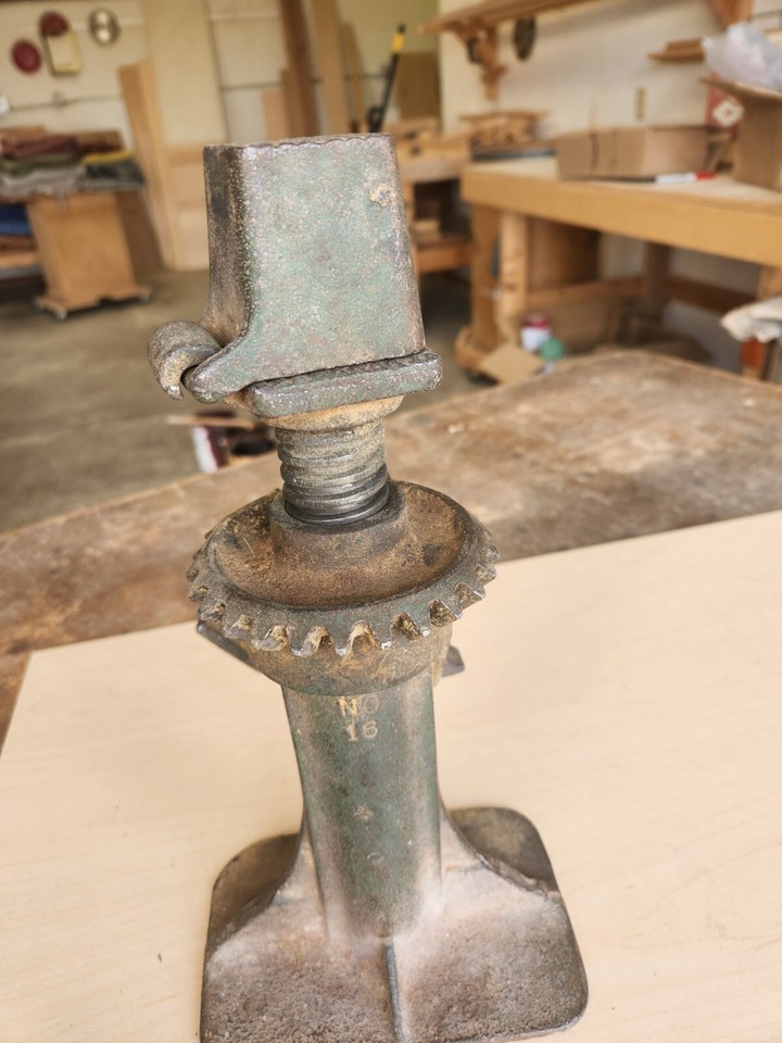 Rustic Antique Ford Model T Jack No. 16 Works | eBay