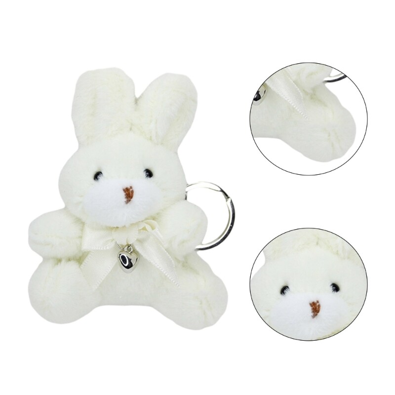 Bunnys Bag Keychain Plush Keys Chain Backpack Pendant for Birthday ...