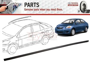 GENUINE TOYOTA YARIS SEDAN 07-14 RIGHT ROOF DRIP MOLDING OEM 75551 ...
