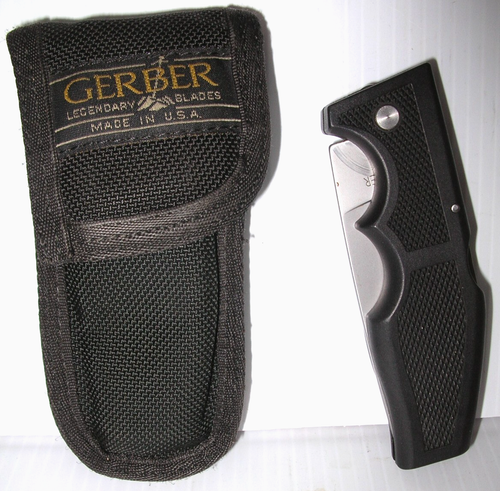 Vintage Gerber 600 Folding Lockback Knife - USA Made - w/ Original ...