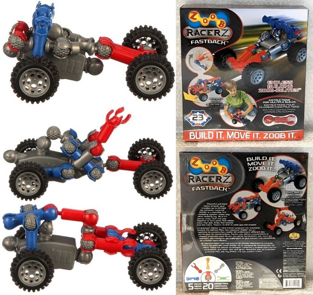 Fastback Zoobs ZOOBMobile 20 Pcs - Building Sets by Infinitoy 12055 ...