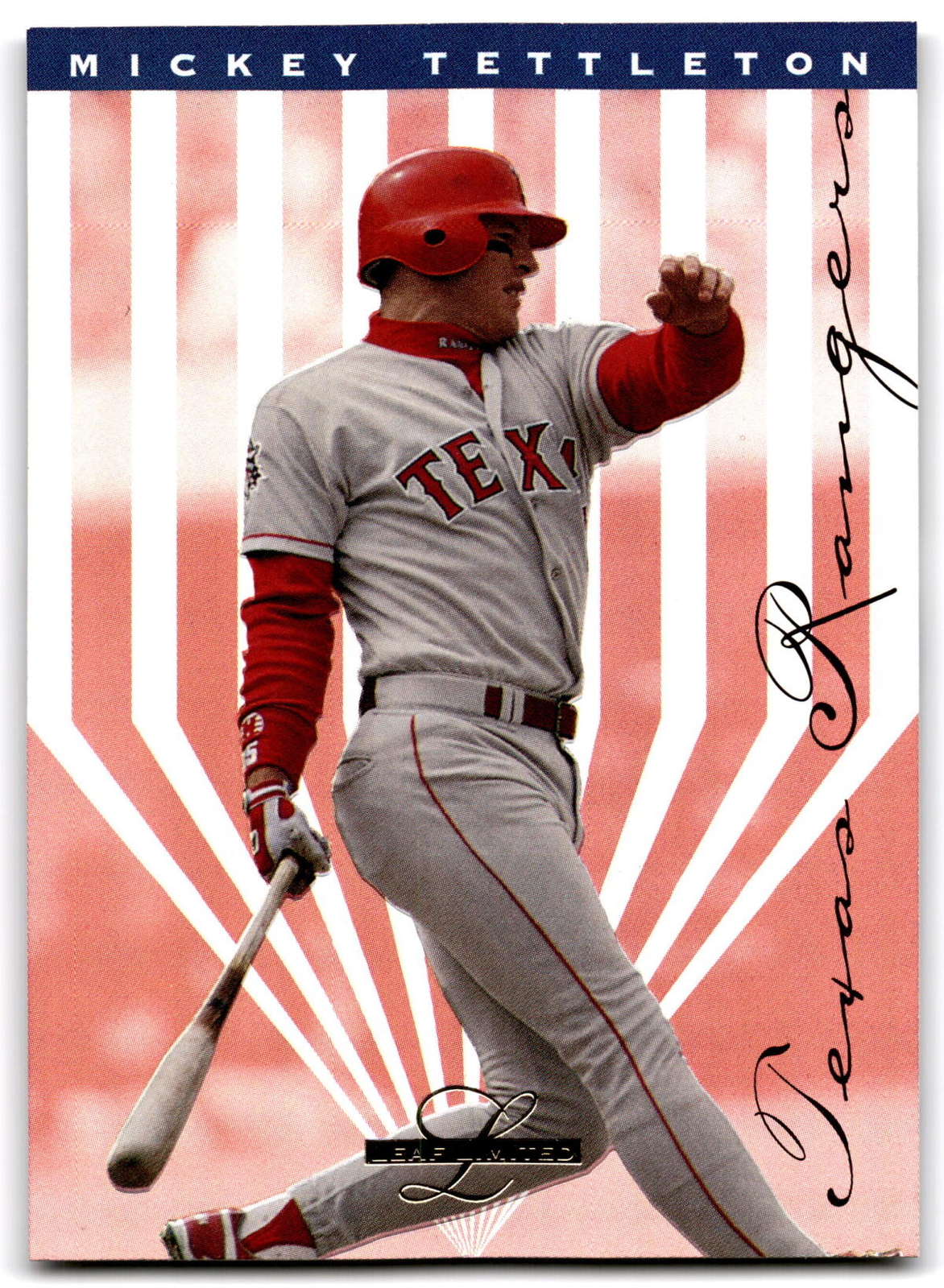 1995 LEAF LIMITED #88 MICKEY TETTLETON RANGERS | eBay
