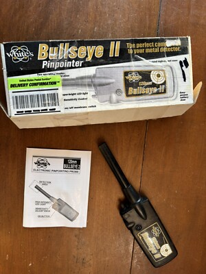 Whites Bullseye II 2 Pinpointer Metal Detecting 120mm | eBay