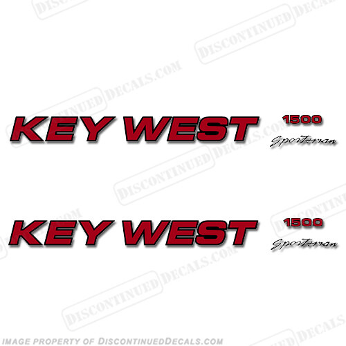 Fits Key West Sportsman 1500 Boat Decals | eBay