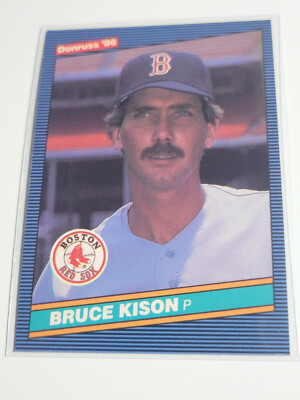 BRUCE KISON 1986 Donruss #616. RED SOX | eBay