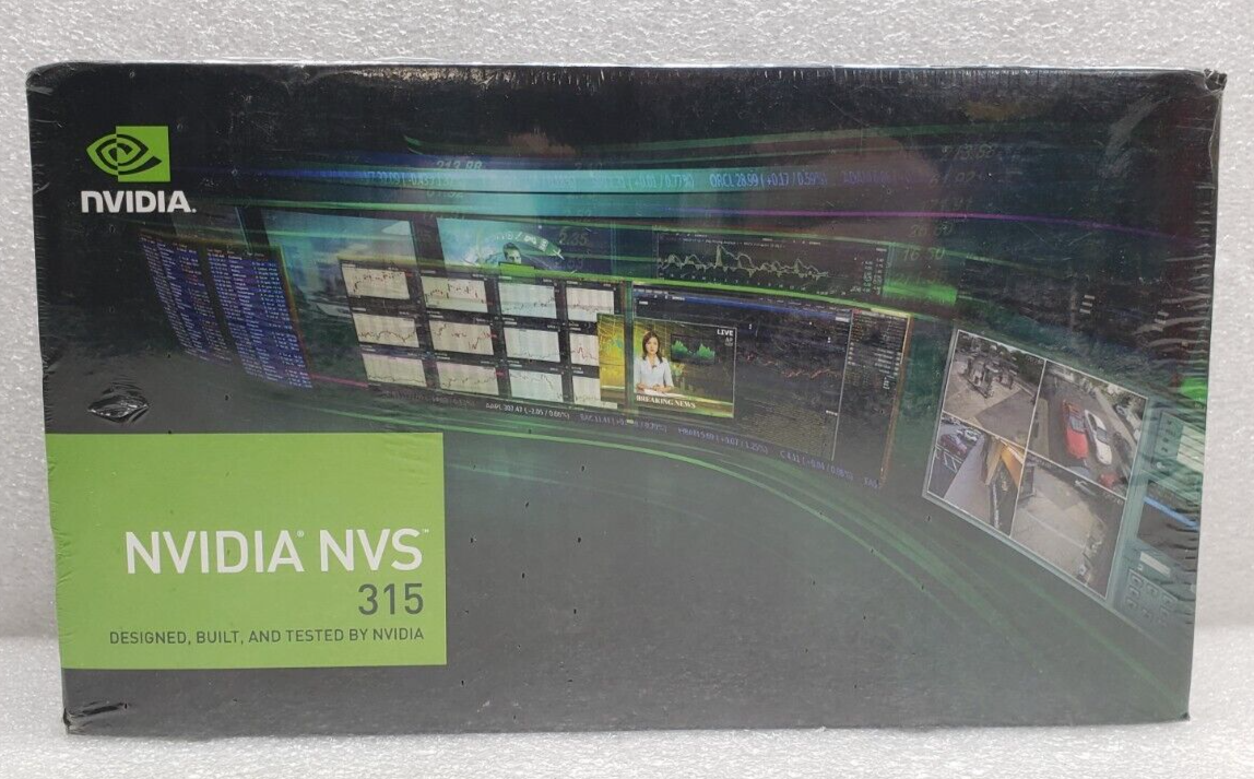 PNY NVIDIA NVS 315 1GB DDR3 Graphics Card (VCNVS315DVI-PB) for sale ...