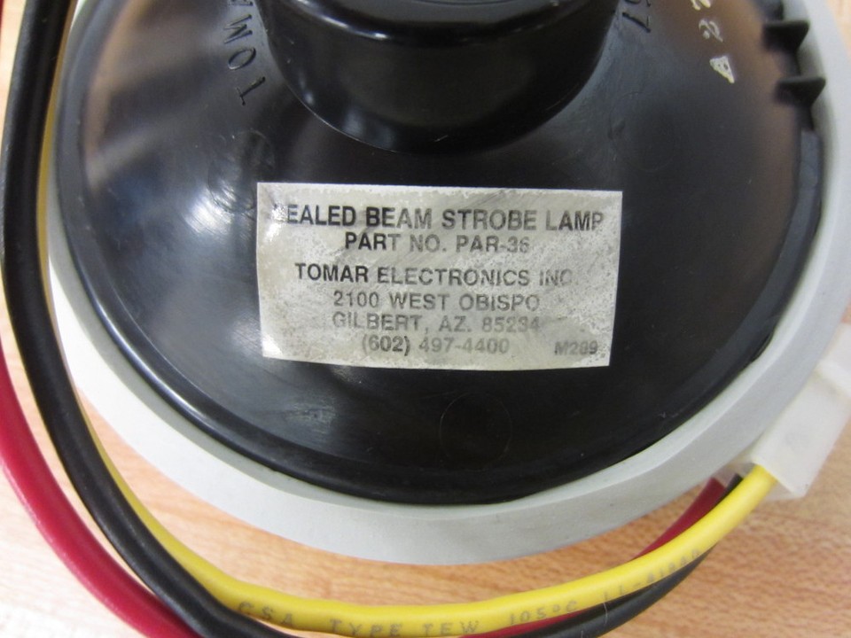 Tomar Electronics, PAR-36 Strobe Lamp PAR36 Red | eBay