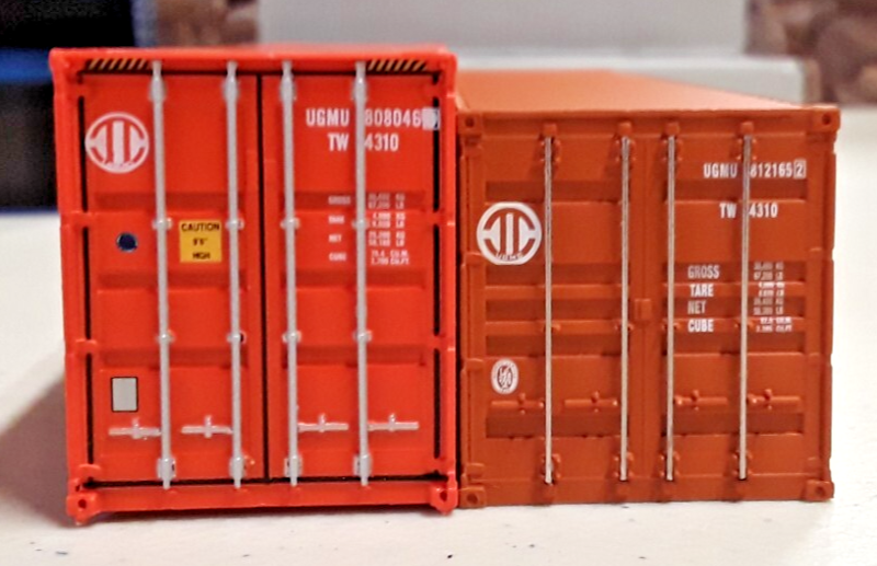 HO ATLAS & ATHEARN 40' CARGO CONTAINER UNIGLORY 1 EACH (HO-136 | eBay