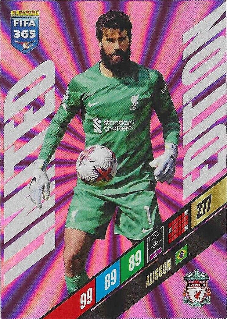 2024 FIFA 365 Adrenalyn XL Limited Edition Card - Alisson - Liverpool ...