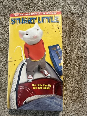 Stuart Little (VHS, 2000, Clamshell Case Closed Captioned) SEALED ...