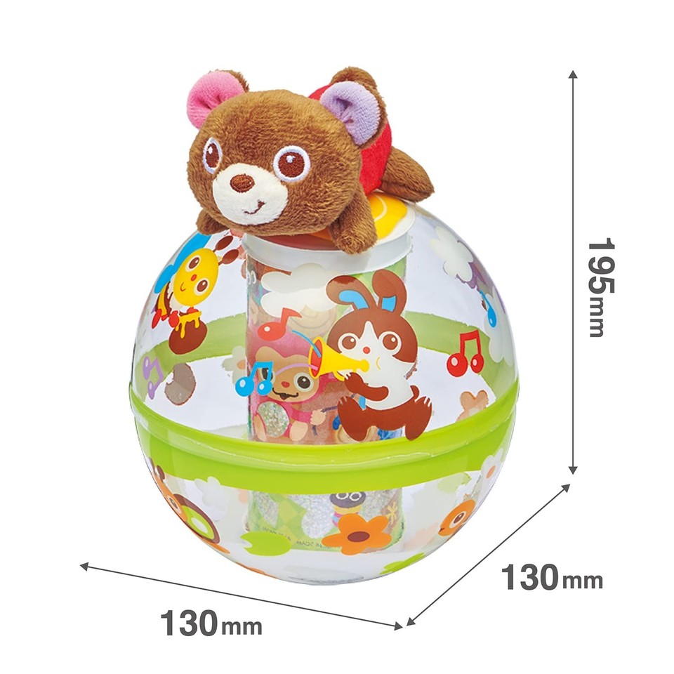 Toy Royal Bear Healing Poron (Baby Toy/Stand Up) Doll Toy (Rattle ...