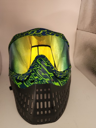 JT Proflex Paintball Mask Custom Painted Lower With Thirty Three ...