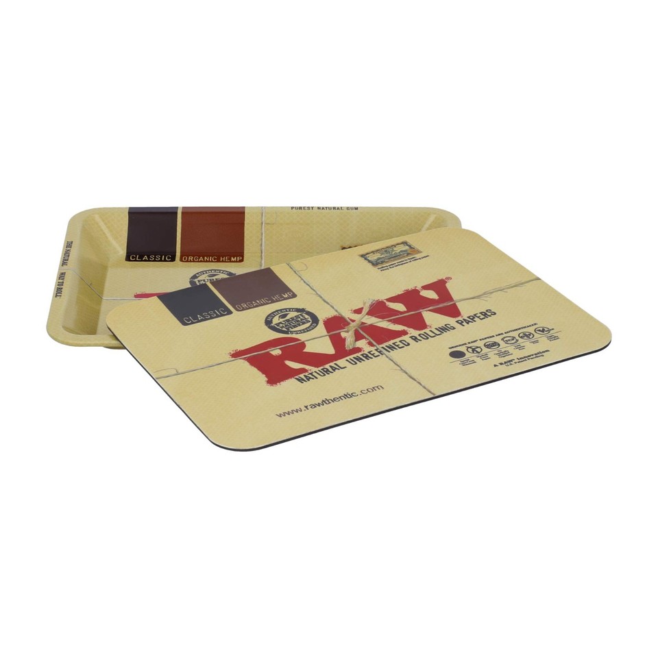 RAW Mini Rolling Tray with Magnetic Cover – 5” x 7” | Authentic RAW | eBay