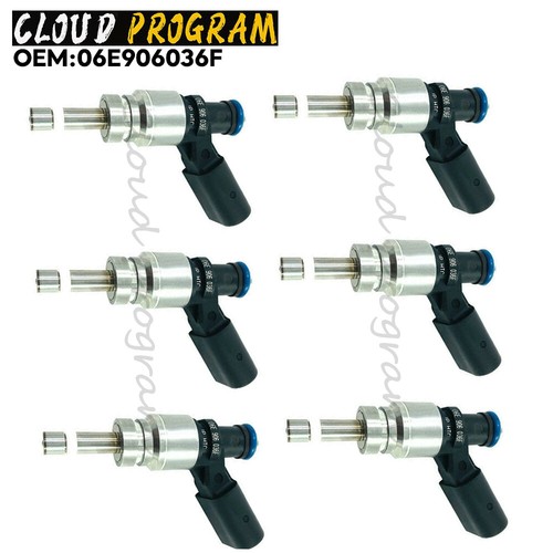 6X Fuel Injectors For Audi A4 A5 Quattro 08-10 A6 10-11 Q5 3.2L 09-12 ...