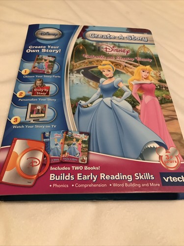 Vtech Create-A-Story Disney Cinderella & Sleeping Beauty | eBay