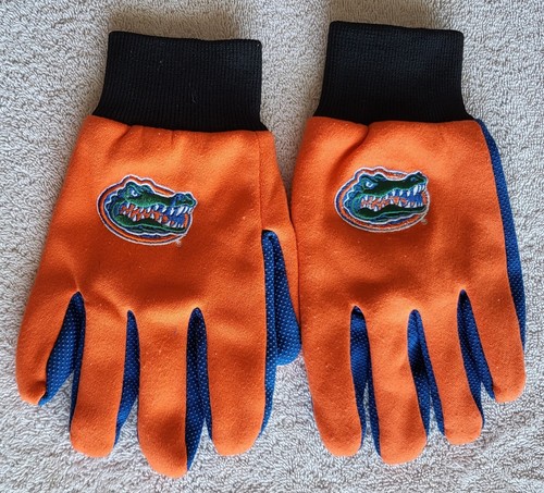 Florida Gators NCAA Adult Winter Utility Gloves in Blue, Orange & Black ...