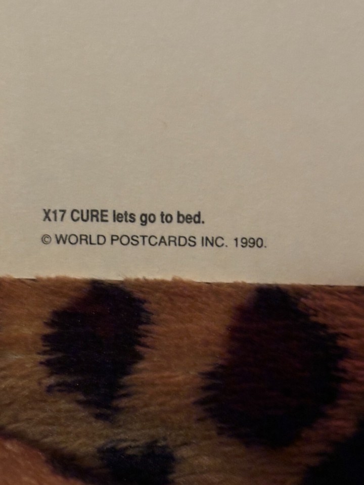 The Cure Postcard Lot Vintage 90s Robert Smith 80s Goth UK | eBay