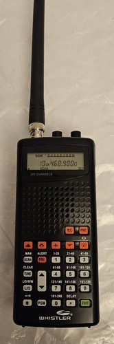 Whistler WS1010 Programable Analog Handheld Police Radio Weather ...
